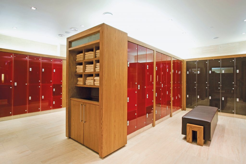 Premium Changing Room & Washroom solutions for Spa Facilities